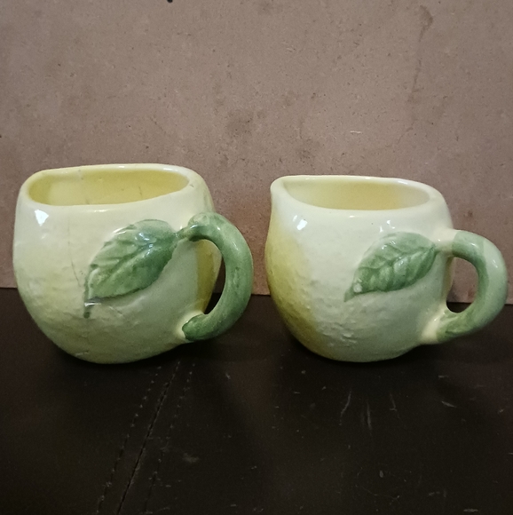 Vintage | Kitchen | Ceramic Lemon Measuring Cups Lot Of 2 Vintage Lemon ...
